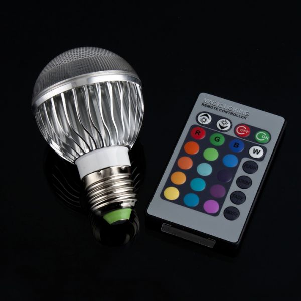 Lampada RGB E27 8w - ELCO IMPORT